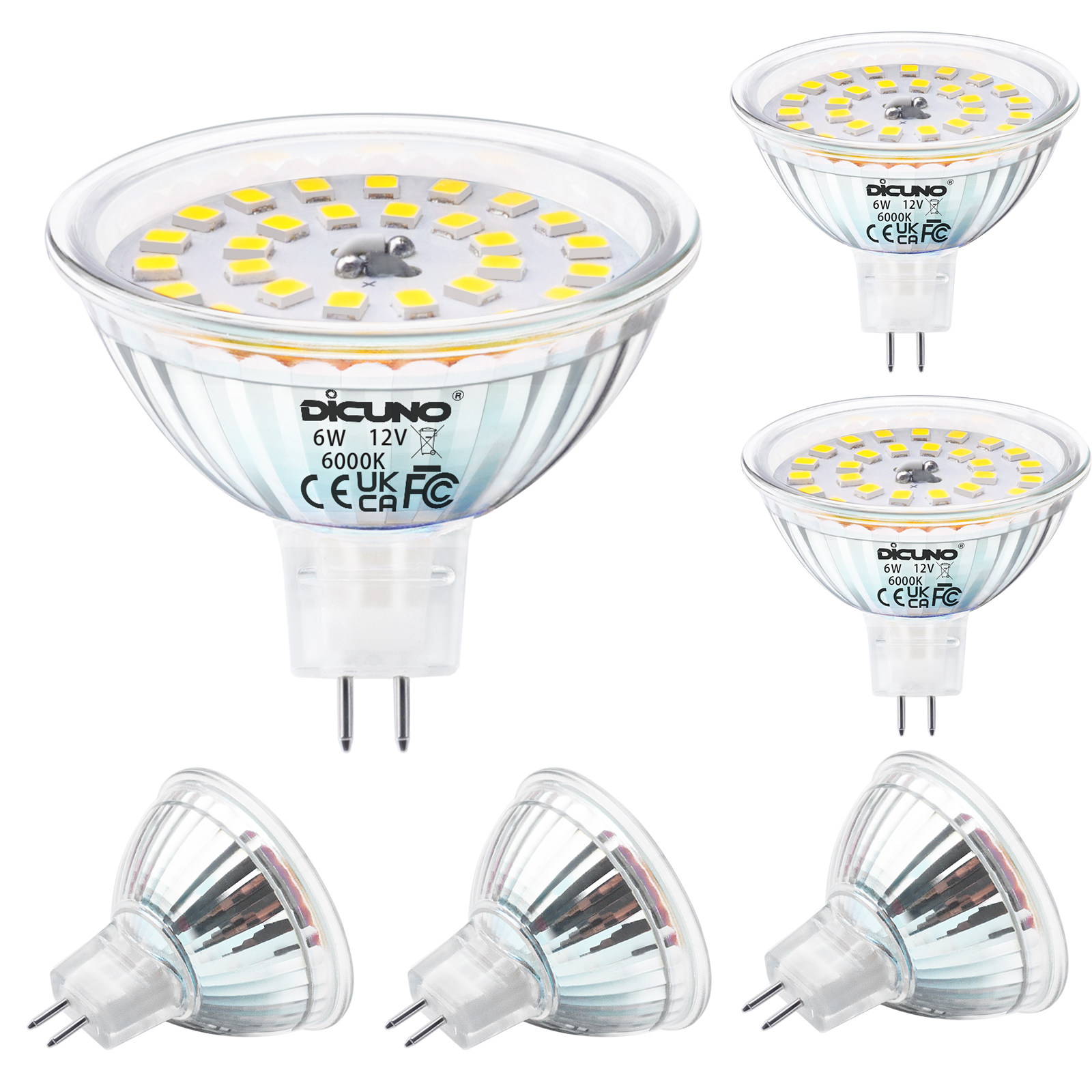 GU10/GU5.3 LED Bulbs - DiCUNO