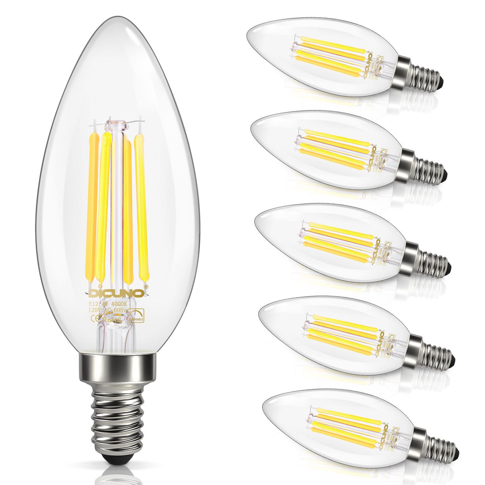 E12/E17/E26 LED Bulbs - DiCUNO