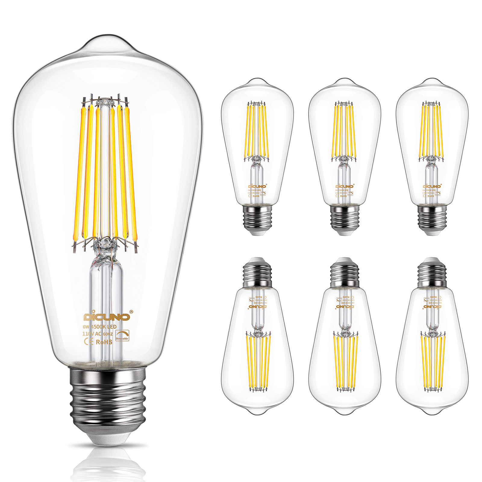 E12/E17/E26 LED Bulbs - DiCUNO