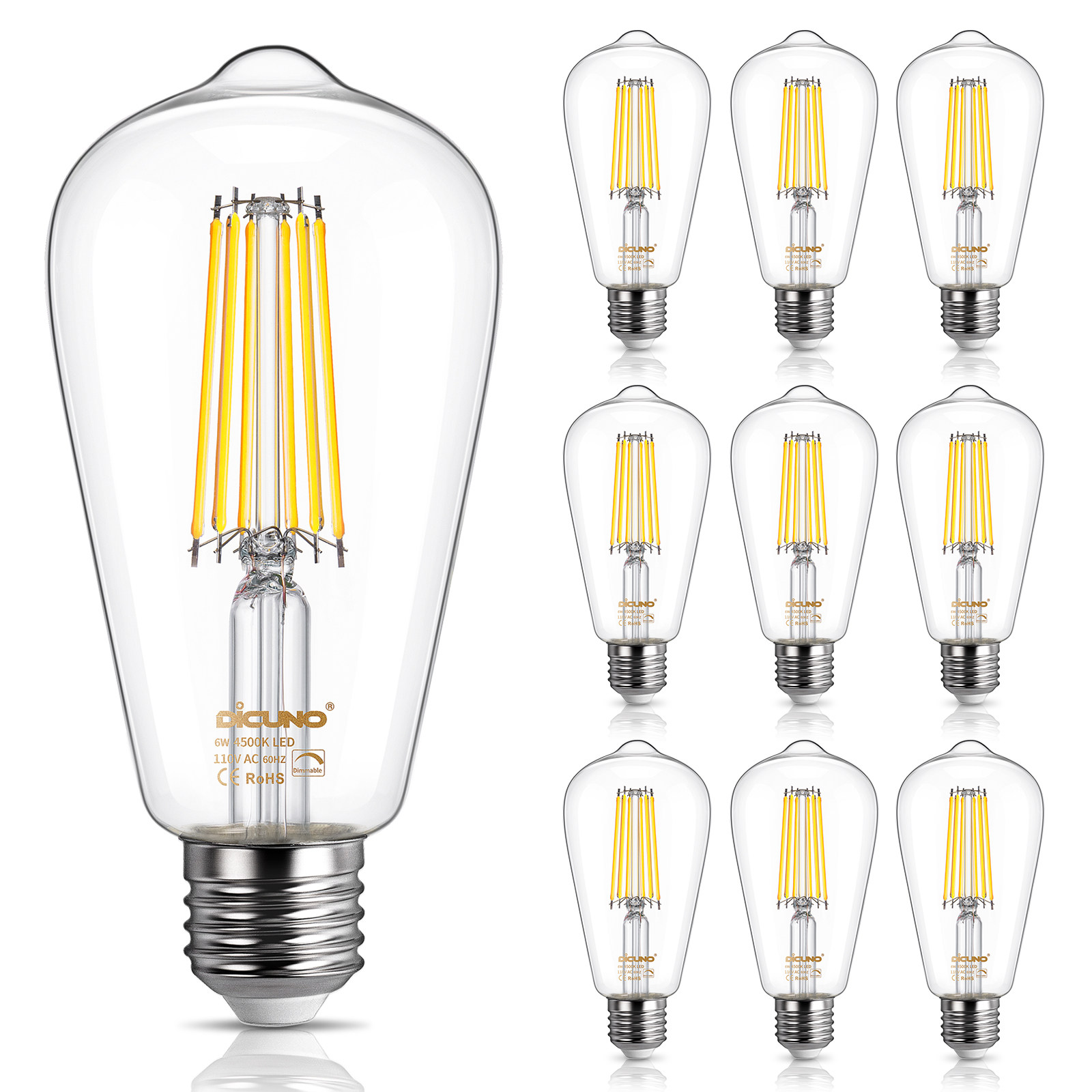 E12/E17/E26 LED Bulbs - DiCUNO