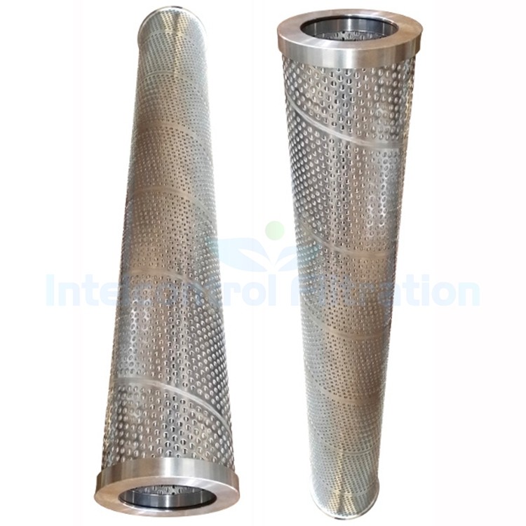 Replace oil filter cartridge INR-S-00880-API-PF25-V ECR-S-0320-API ...