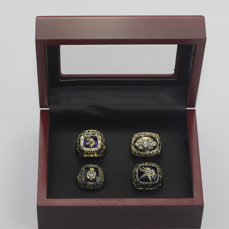 NFL 1969 1973 1974 1976 Minnesota Vikings Championship Ring 4 set ...