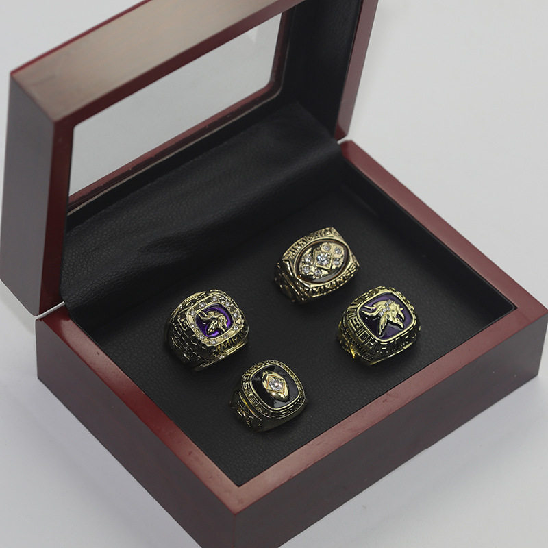 NFL 1969 1973 1974 1976 Minnesota Vikings Championship Ring 4 set ...