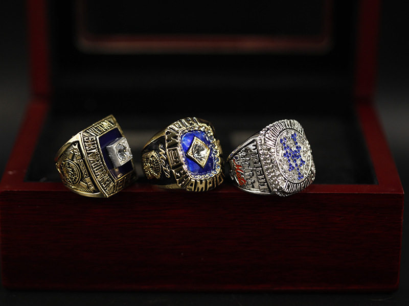MLB 1969 1986 2015 New York Mets Baseball Championship Ring set ...