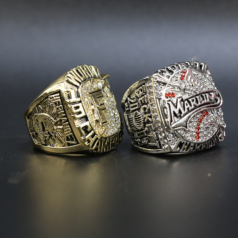 1997 2003 Miami Marlins baseball Championship Ring 2 piece set ...