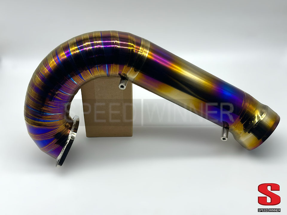 Speedwinner 2023+ honda civic type R FL5 / FK8 titanium inlet pipe ...