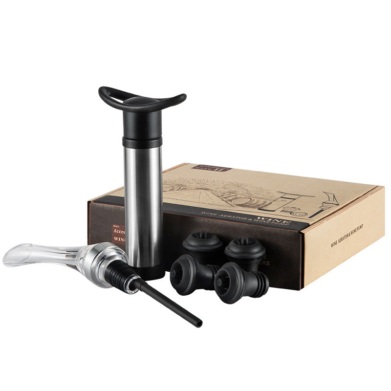Wine Vacuum Pump Set With High Quality Wine Aerator Pourer