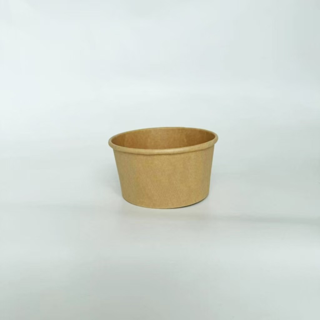8oz paper tub with separate lid