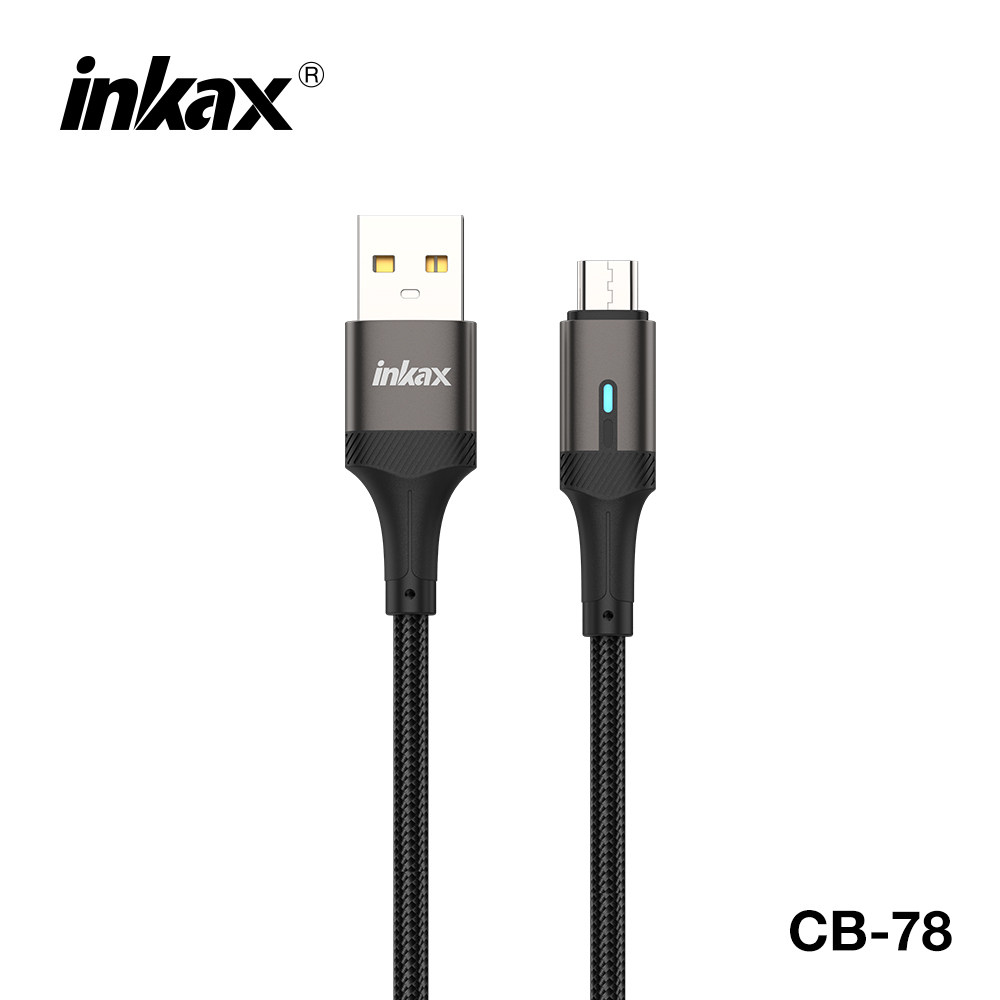 CB-78 3.1A 48-strand braided With lights Charging Data Cable - inkax ...